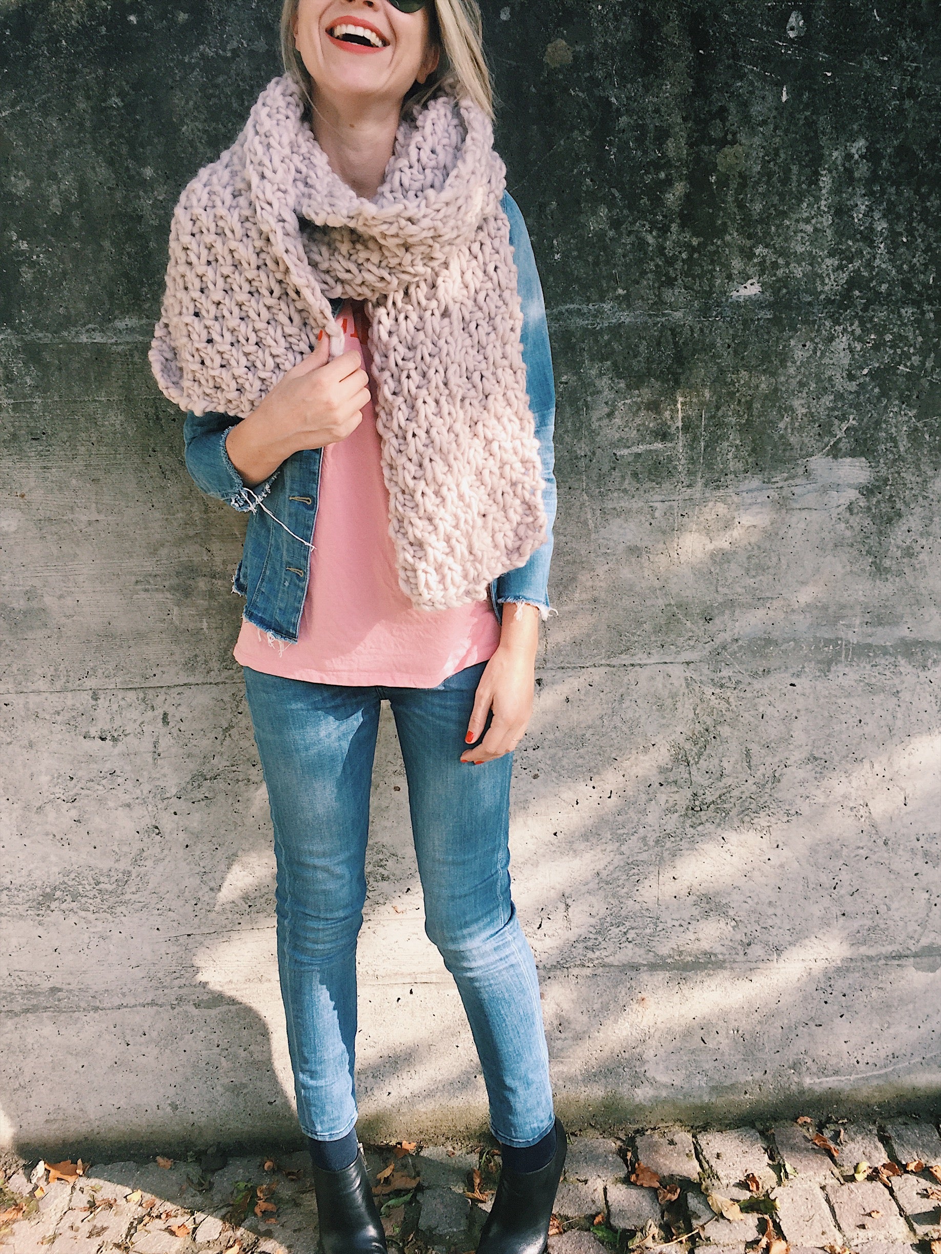 Club Knit - Handmade Knitwear - Nora Scarf– CLUB KNIT